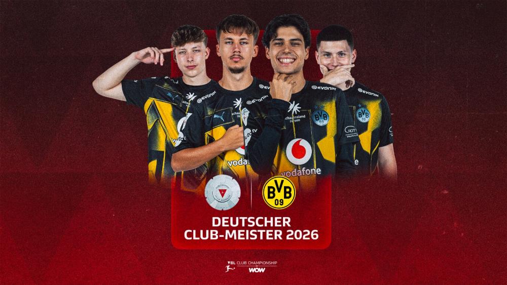 Deutscher Club-Meister 2026 im eFootball: Borussia Dortmund gewinnt die ...